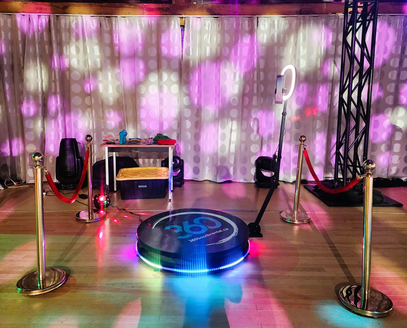 Waterloo 360 Video Booth Rental | Lux Booth Canada